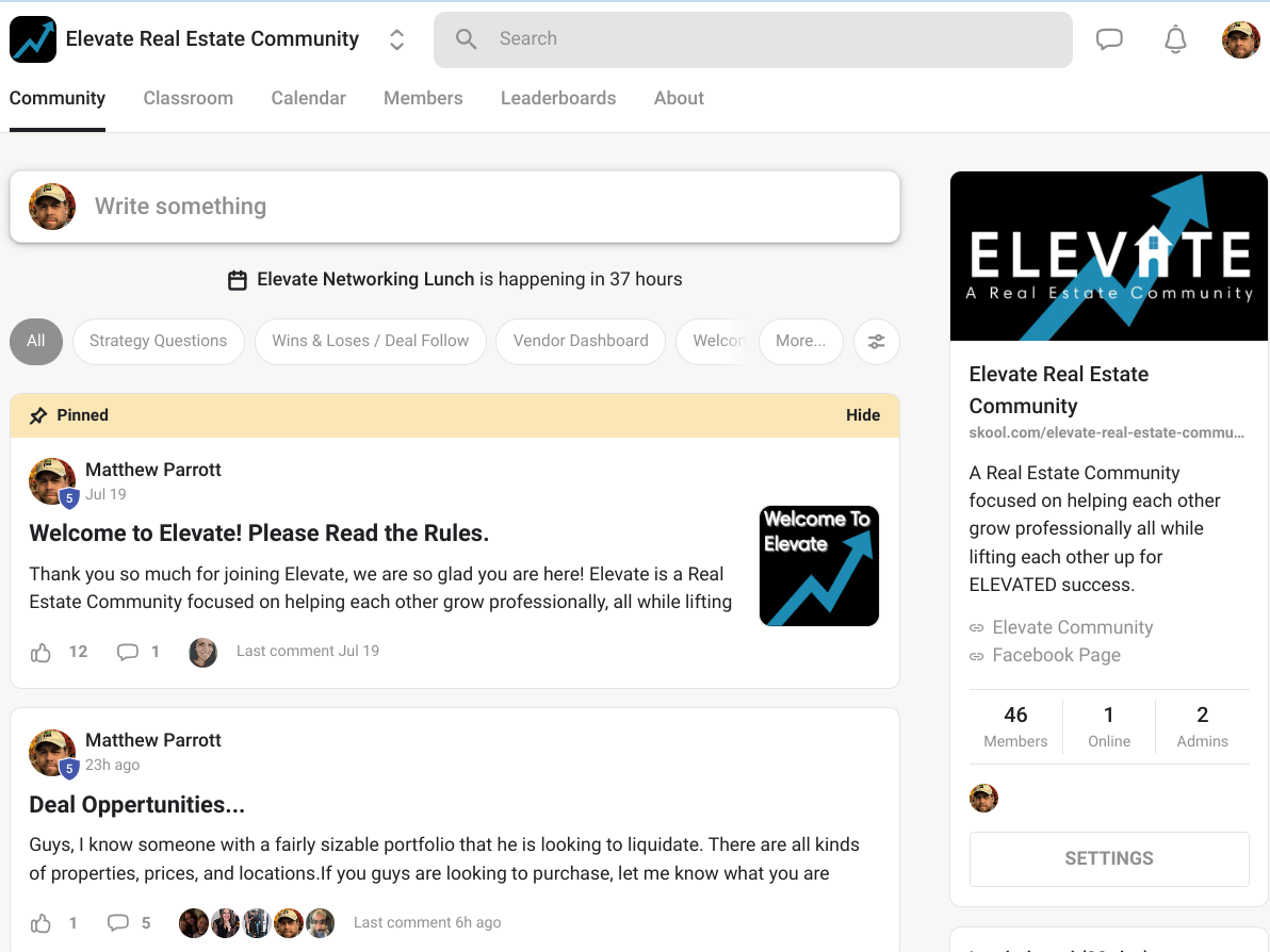 Elevate – A Real Estate Community – RedBird Realty Solutions